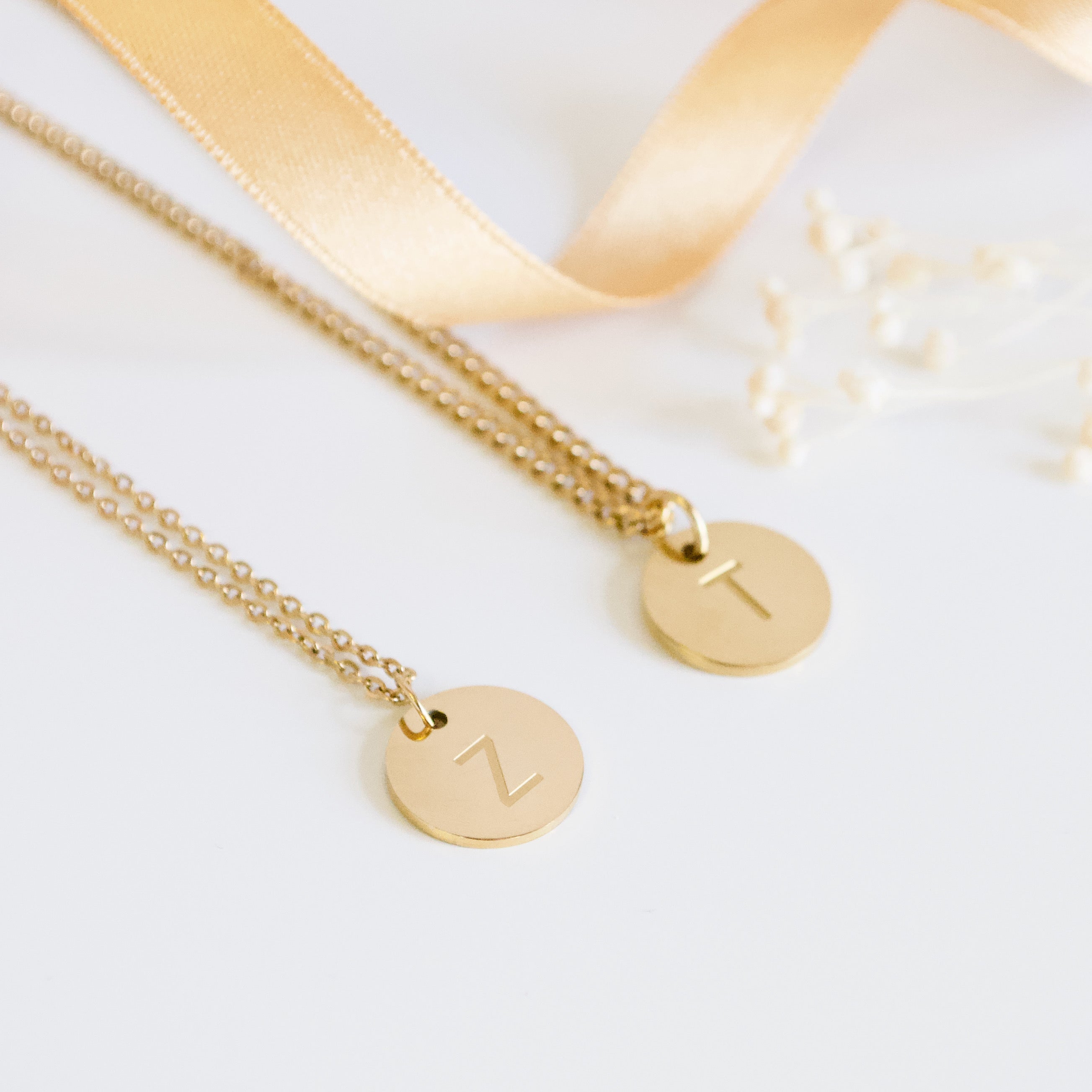 A-Z Initial Necklace Gold – Solace Jewellery Ltd®
